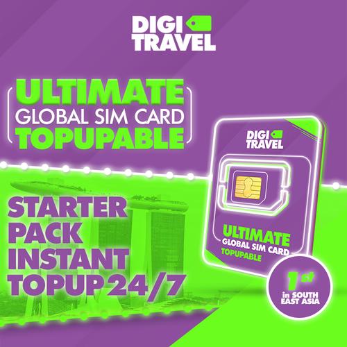 Jual DIGI TRAVEL Ultimate Kartu SIM Card Topupable - Jakarta Timur ...