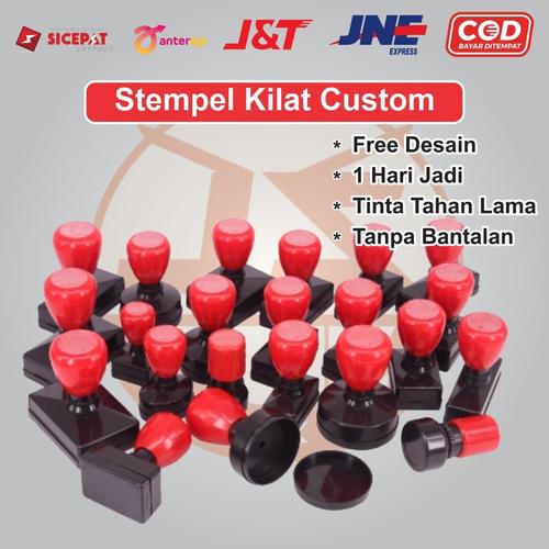 Jual Cetak Stempel Murah Custom Stempel Flash Stempel Warna / Cetak ...