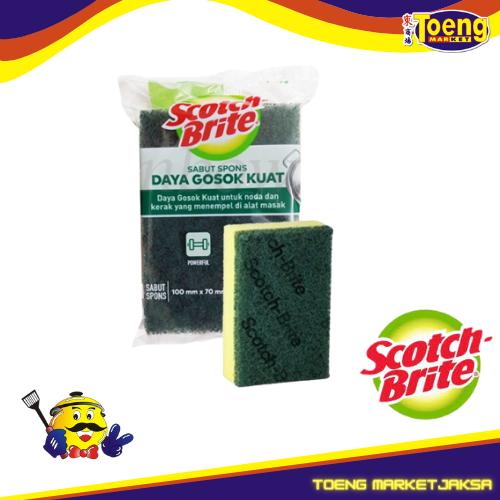 Jual SPON CUCI PIRING / SABUT SPON GOSOK BASIC 3x3inch ID-T36 3M - Kota ...