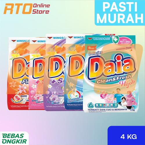 Jual Daia Deterjen Bubuk 4 KG - PUTIH 4KG - Jakarta Utara - RTO | Tokopedia