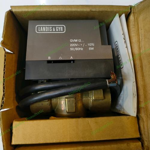 Jual Motorize Valve LANDIS&GYR Model GVM12.330. 3/4" 220V. 3 WAY VALVE ...