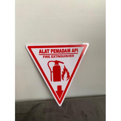 Jual Segitiga APAR / Rambu Akrilik Alat Pemadam Api - Kota Bandung ...