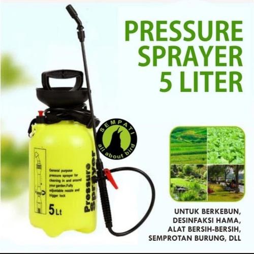 Jual Semprotan 5 Liter Sprayer 5liter Alat Semprot Desinfektan Hama Air ...