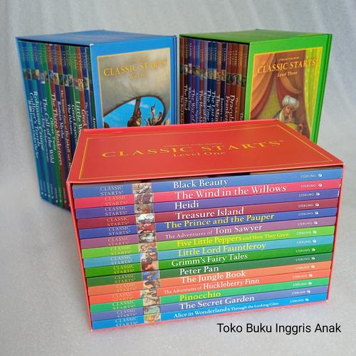 Jual Sterling Classic Starts Series English story book hard cover with ...