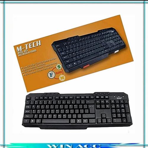 Jual M TECH Keyboard usb mtk 03/Keyboard pc - Jakarta Pusat - WIN ACC ...