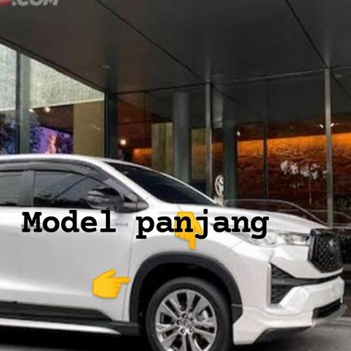 Jual Bodykit body kit spoiler over fender innova zenix original ...