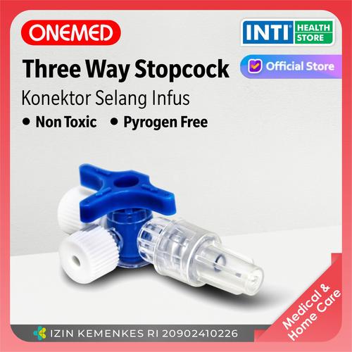 Jual Onemed | Three Way Stopcock | Konektor Selang Infus 3 Arah - TANPA ...