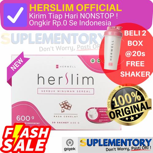 Promo Herwell Herslim Pengganti Makanan Diet Her Slim Bergizi Lengkap ...