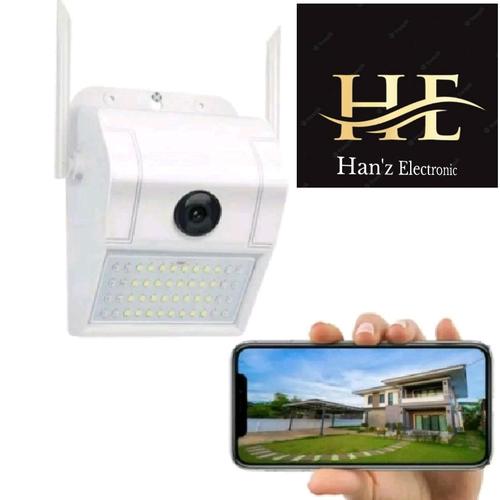 Jual IP Cam Cctv outdoor V380 wifi 5MP Wireless FULL HD Lampu Dinding ...