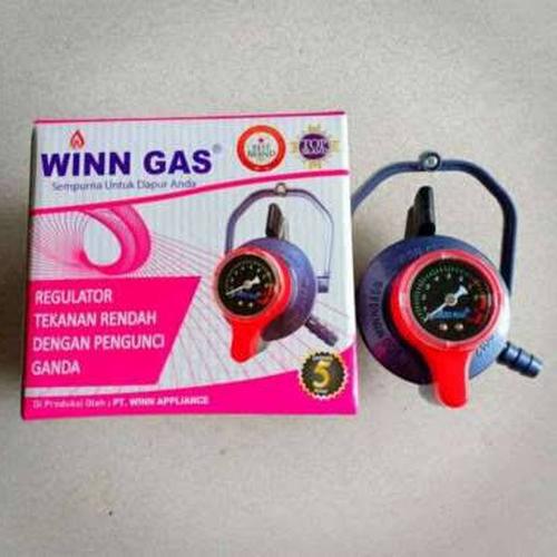Jual Regulator gas LPG Winn gas tipe w 900 meter TRIPLE LOCK - Kota ...