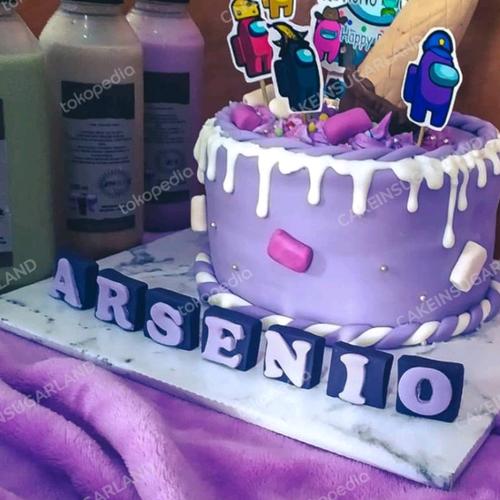 Jual Cetak huruf dan angka Fondant - 6 huruf - Kab. Tangerang ...