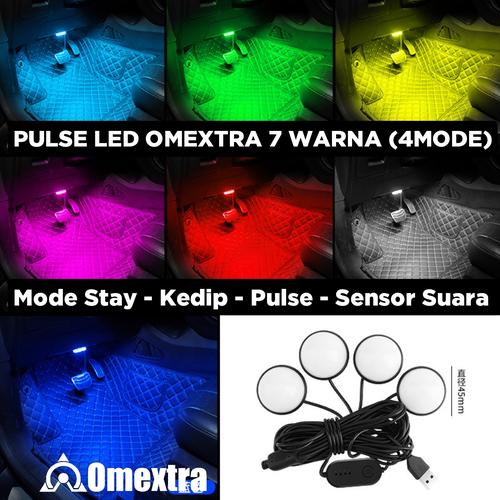 Jual Pulse Led Lampu Kolong Mobil Omextra USB LED Ambient LIght ...