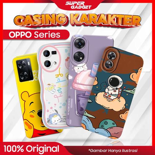 Jual Case Casing Karakter OPPO Silicon Motif Softcase Cover HP - OPPO ...