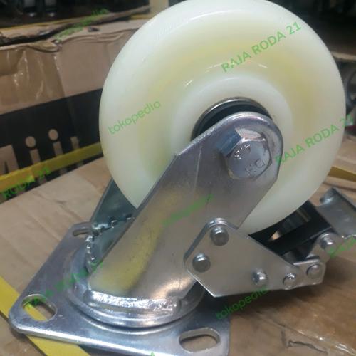 Jual RODA NYLON HEAVY DUTY 5"INCH (HIDUP/PUTAR+REM) - Jakarta Barat ...