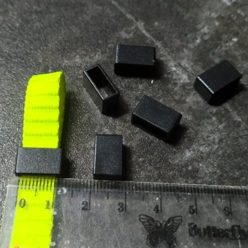 Jual square loop belt retainer webbing keeper ring kotak tas - 1cm ...