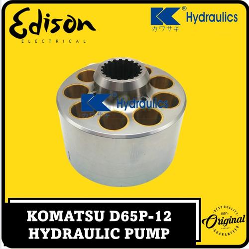 Jual KOMATSU D65P-12 D65 Main Pump Block Valve Plate Shoe Plate ...