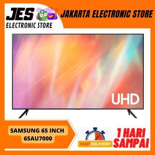 Promo SAMSUNG 65AU7000 SMART TV 65INCH Crystal UHD 4K AU7000 Cicil 0% ...