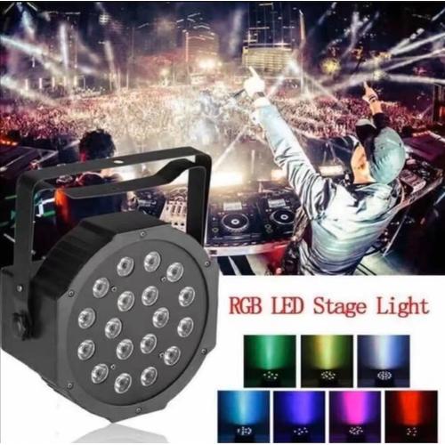 Jual Lampu Par Led Panggung Disco 18 Watt RGB Lampu Sorot Panggung ...