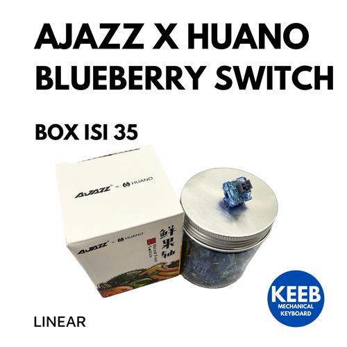 Jual Ajazz x Huano Blueberry Switch (Linear) BOX - Kab. Sukoharjo ...