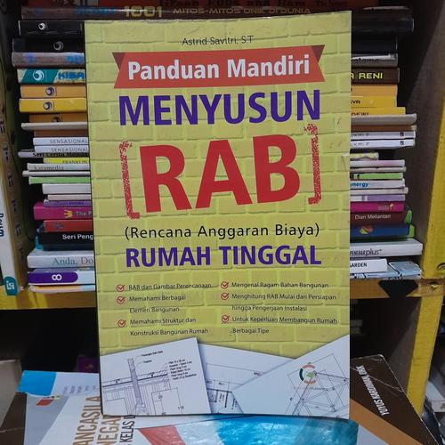 Jual PANDUAN MANDIRI MENYUSUN RENCANA ANGGARAN BIAYA (RAB) RUMAH ...