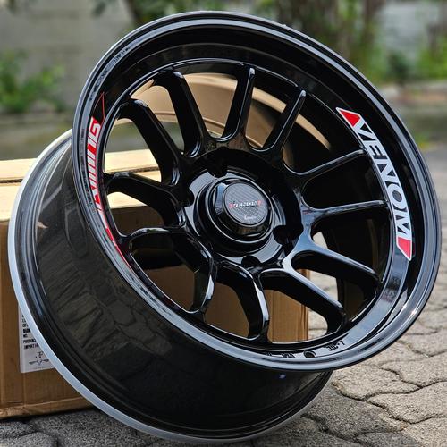 Promo Velg Mobil JF Luxury Buzz Venom 5 R18 Lebar 9 ET 0 6x139 Flow Forming - Hitam Venom - Kota ...