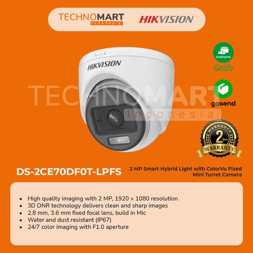 Jual DS-2CE70DF0T-LPFS - HIKVISION HD 2MP SMART HYBRID LIGHT COLORVU AUDIO - Jakarta Barat ...