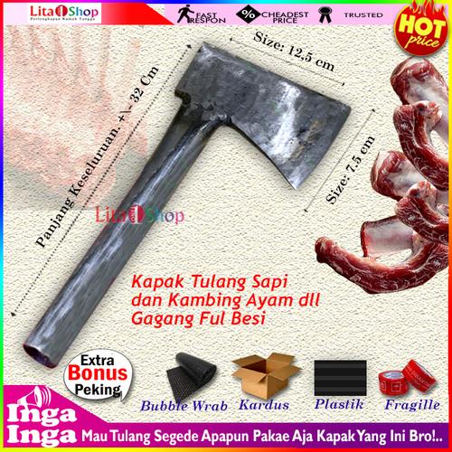 Jual KAPAK Tulang Sapi Kambing Cacah Cincang Daging GAGANG Full Besi ...