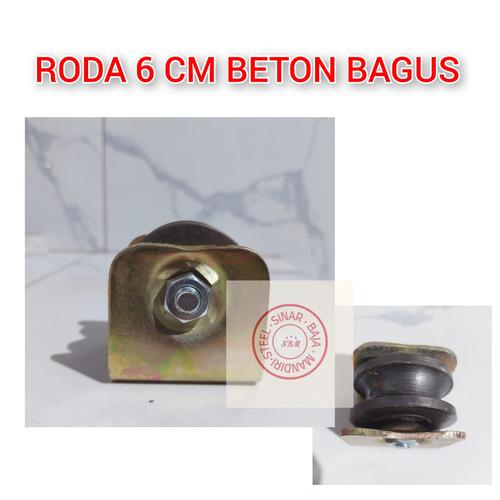 Jual RODA PAGAR 6 Cm Super (Bagus) Untuk Rel Siku dan Beton - Kota ...