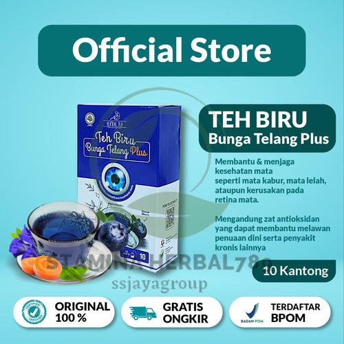 Jual TEH BIRU BUNGA TELANG PLUS OBAT MATA MINUS DAN SILINDER ASLI ...