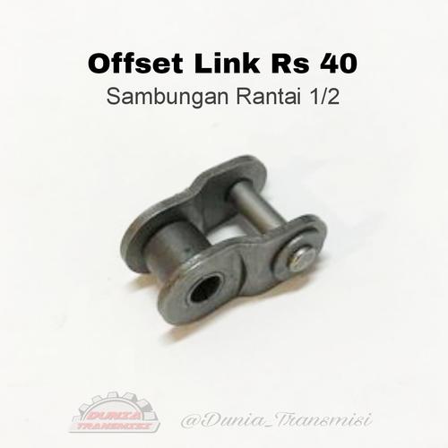 Jual Sambungan Rantai 1/2 RS 40 Offset Link RS40 Rs 40 OL Rs 40 ...