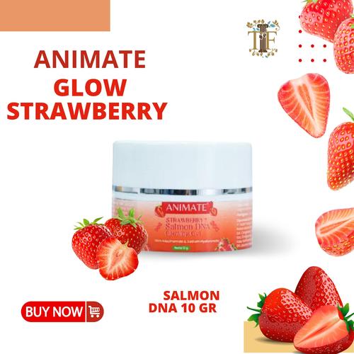 Jual Animate Strawberry + Salmon DNA Glowing Gel 10 gram - Kota ...
