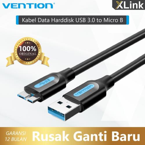 Promo Kabel USB 3.0 to Micro-B for Harddisk Hub Enclosure-VENTION - COP ...