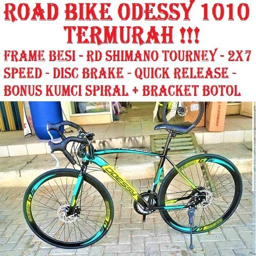 Jual Sepeda Odessy MT27 Balap Type 1010 Road BIke Disc Brake Shimano 14 ...