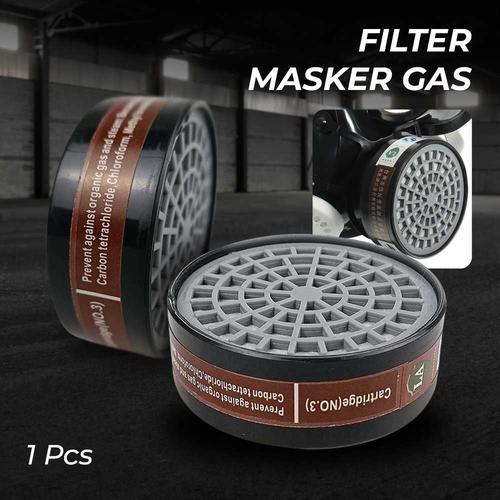 Jual Cartridge Filter Isi Ulang Untuk Masker Gas gas SF01 Respirator ...