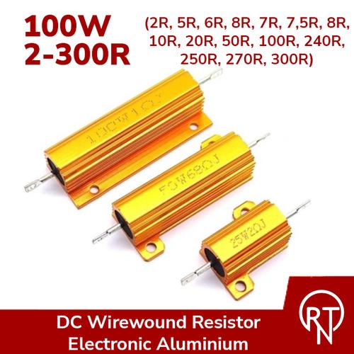 Jual Wirewound Resistor Electronic Aluminium 100W ( 2R sd 300R ) - 7,5R ...