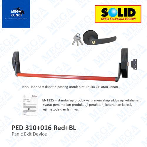 Jual BAR HANDLE PINTU DARURAT/PANIC EXIT DEVICE SOLID PED 310 + 016 ...