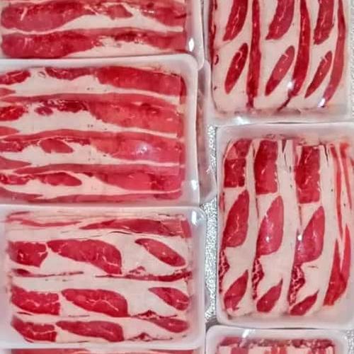 Jual beef slice yoshinoya 500gr / beef slice sapi / daging sapi tipis ...