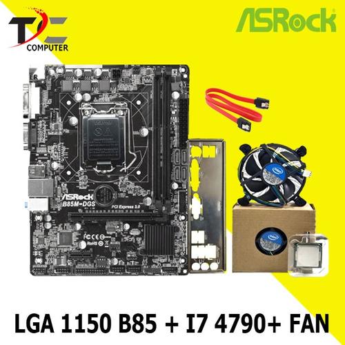 Jual Paket mobo B85 Onboard LGA 1150 DDR3 Plus Processor I7 4790 Fan ...