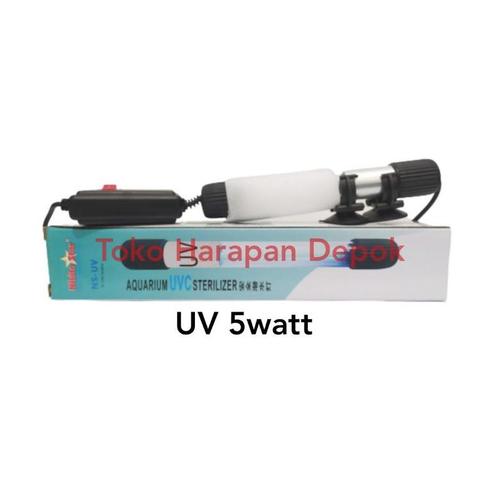 Jual LAMPU UV NIKITA STAR 5 WATT 5watt ultra violet aquarium aquascape - Jakarta Barat ...