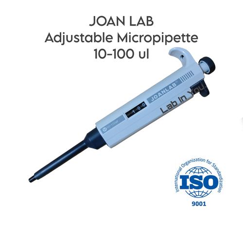 Jual Mikropipet 10-100 ul/ Adjustable Micropipette Joan Lab/ Micropipet ...
