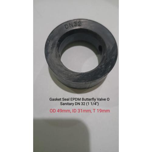 Jual Gasket Seal EPDM Butterfly Valve O Sanitary 1 1/4" inch (DN 32 ...