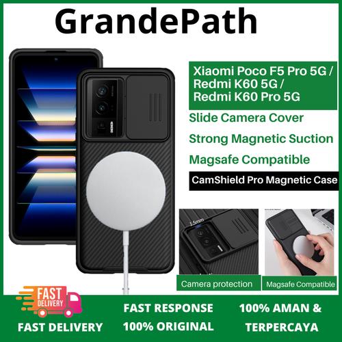 Jual Case Xiaomi Poco F5 Pro 5G NILLKIN CamShield Pro MagSafe Casing ...