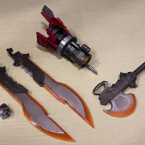 Jual Add on weapon yolopark amk optimus prime - Non led - Jakarta Timur ...