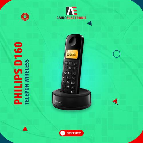 Jual Pesawat Telepon Wireless Philips D160 Cordless Rumah Kantor ...