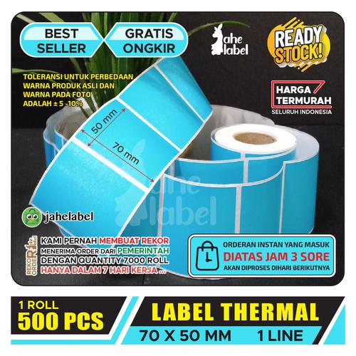 Jual label stiker direct thermal 70 x 50 blue - Ungu - Jakarta Barat ...