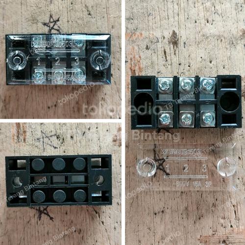 Jual Terminal Block Blok Kabel Listrik 3 Pole - Kota Tangerang - TB ...