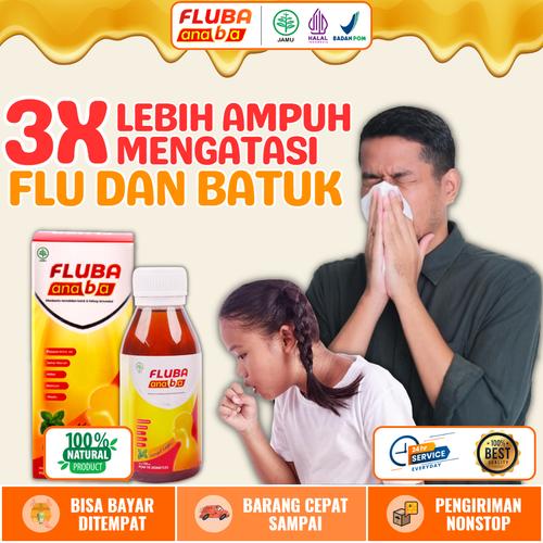 Jual Madu Fluba Anaba Herbal Mengatasi Flu dan Batuk - Anak dan Dewasa ...