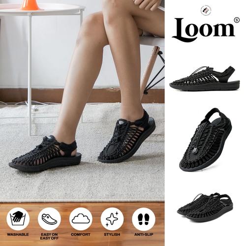 Promo Sandal Wanita Portee Loom Sandal Black - 37 - Kota Bandung ...