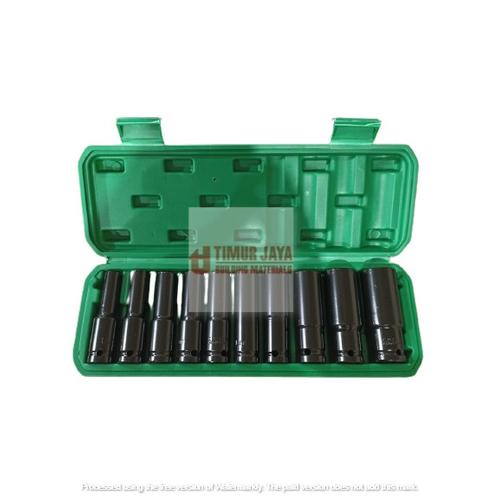 Jual JLD 10pcs Mata Socket impact set 1/2inch 13mm Mata Sok Panjang 8mm -24 - Kota Bandung ...