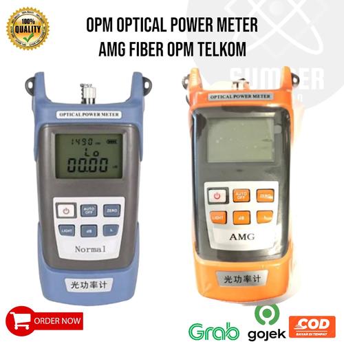 Jual OPM OPTICAL POWER METER AMG FIBER OPM TELKOM FIBER OPTIC FO - Kota ...